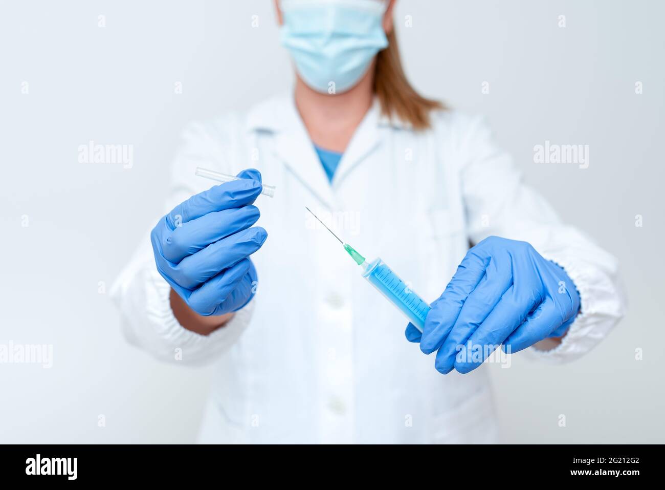 Preparing Medical Vaccine Presenting New Medicine Formulation ...