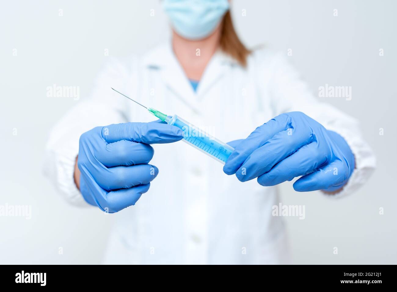 Preparing Medical Vaccine Presenting New Medicine Formulation ...