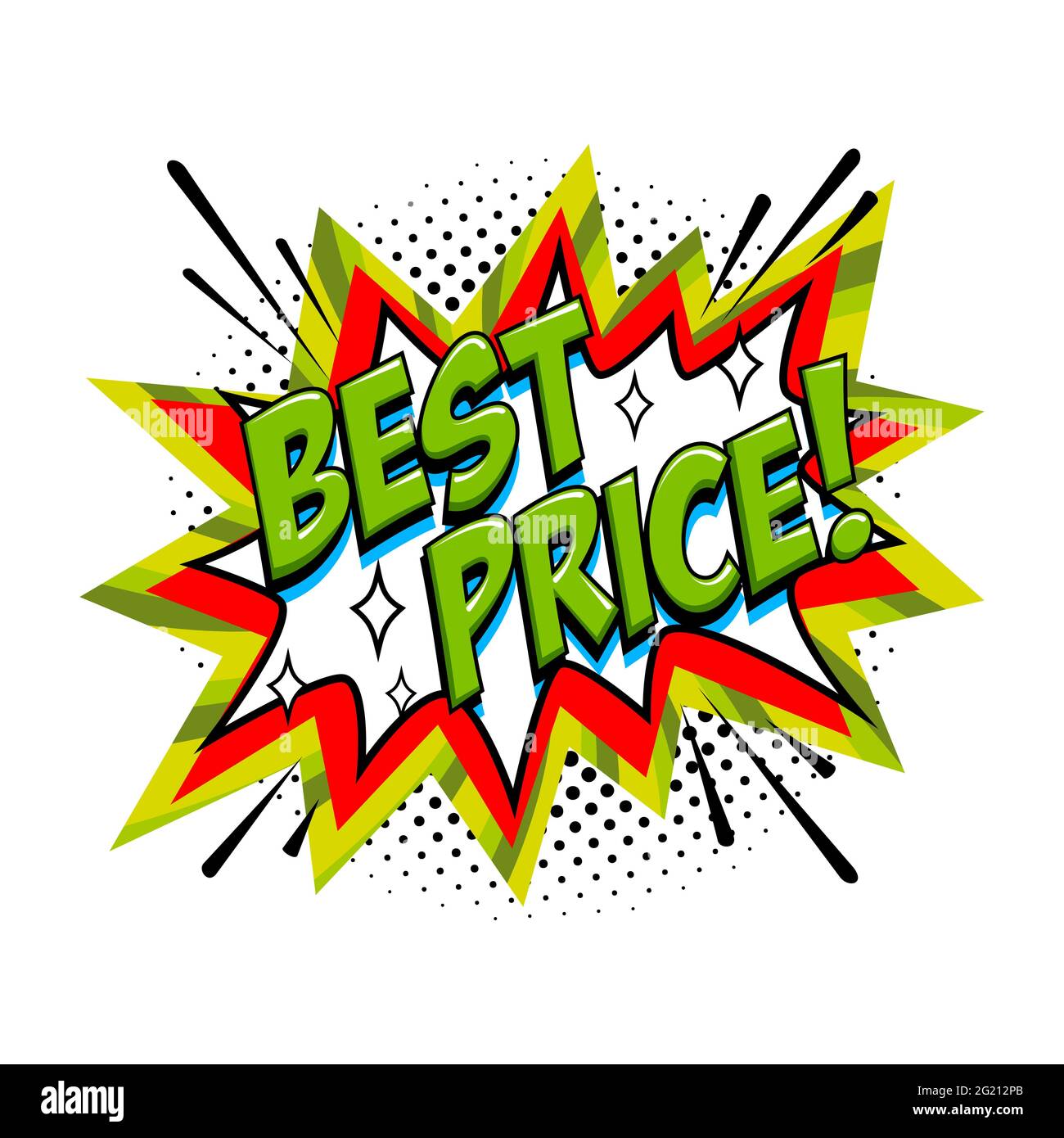 Best price Comic sale bang balloon - Pop art style discount promotion ...