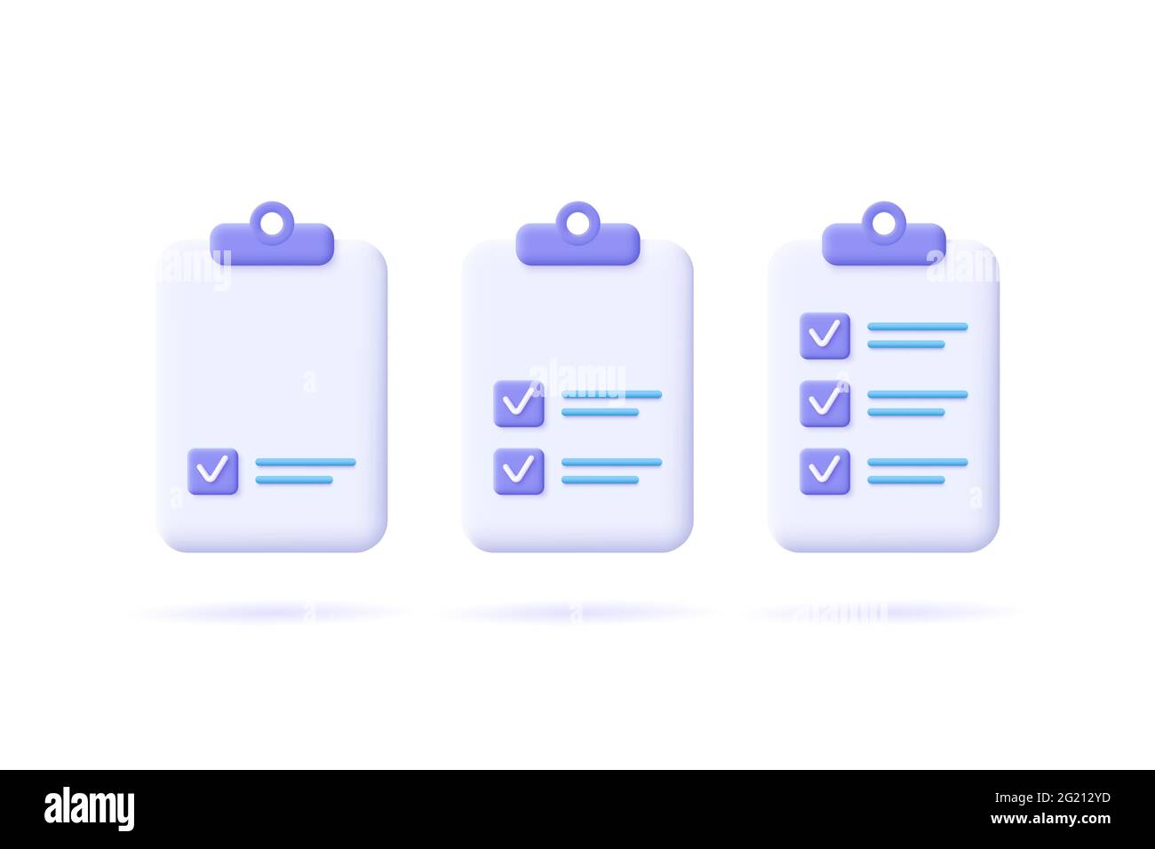 Task management check list, efficient work, project plan, fast progress ...