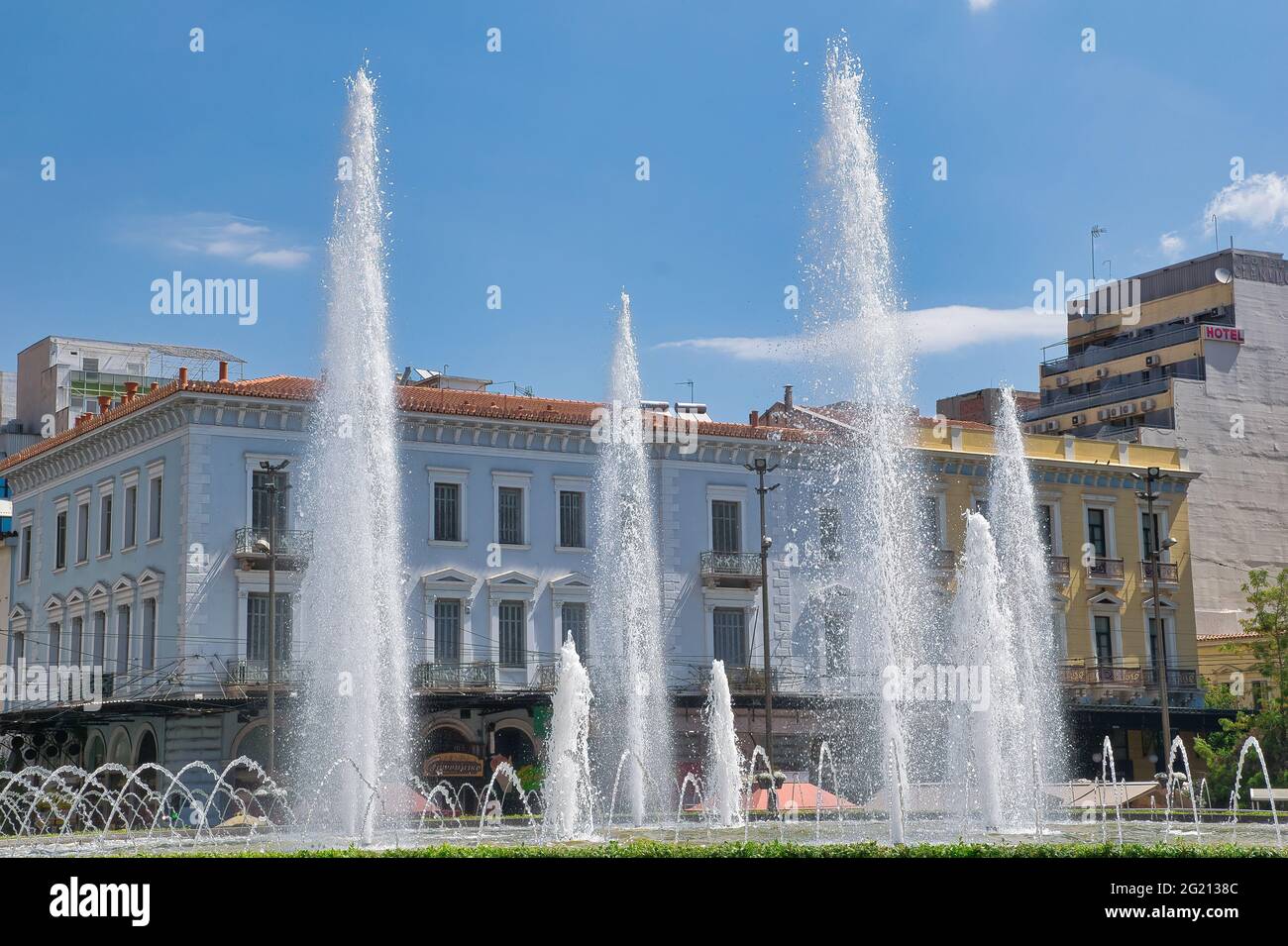 Omonia square, in the center of Athens, Athens, Greece . May 25, 2021 ...