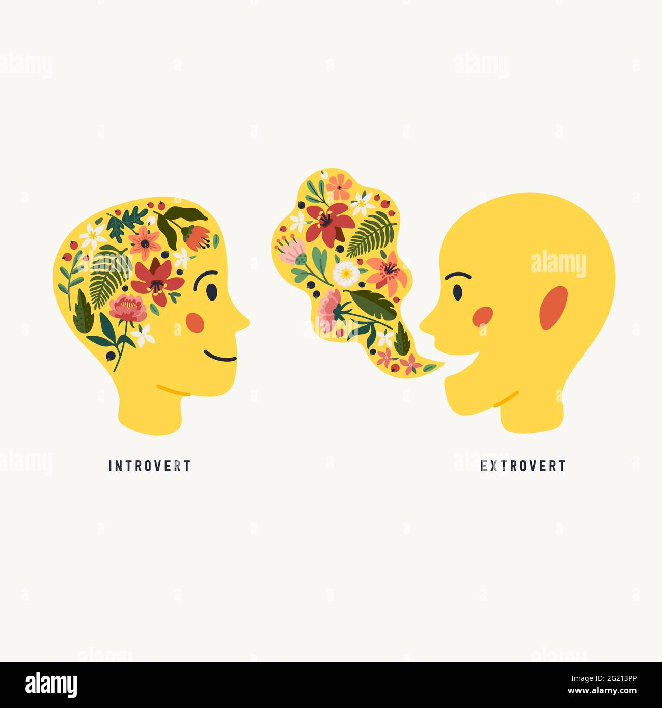 Extrovert, introvert, illustration Stock Vector Images - Alamy Extrovert, introvert, illustration Stock Vector Images - Alamy