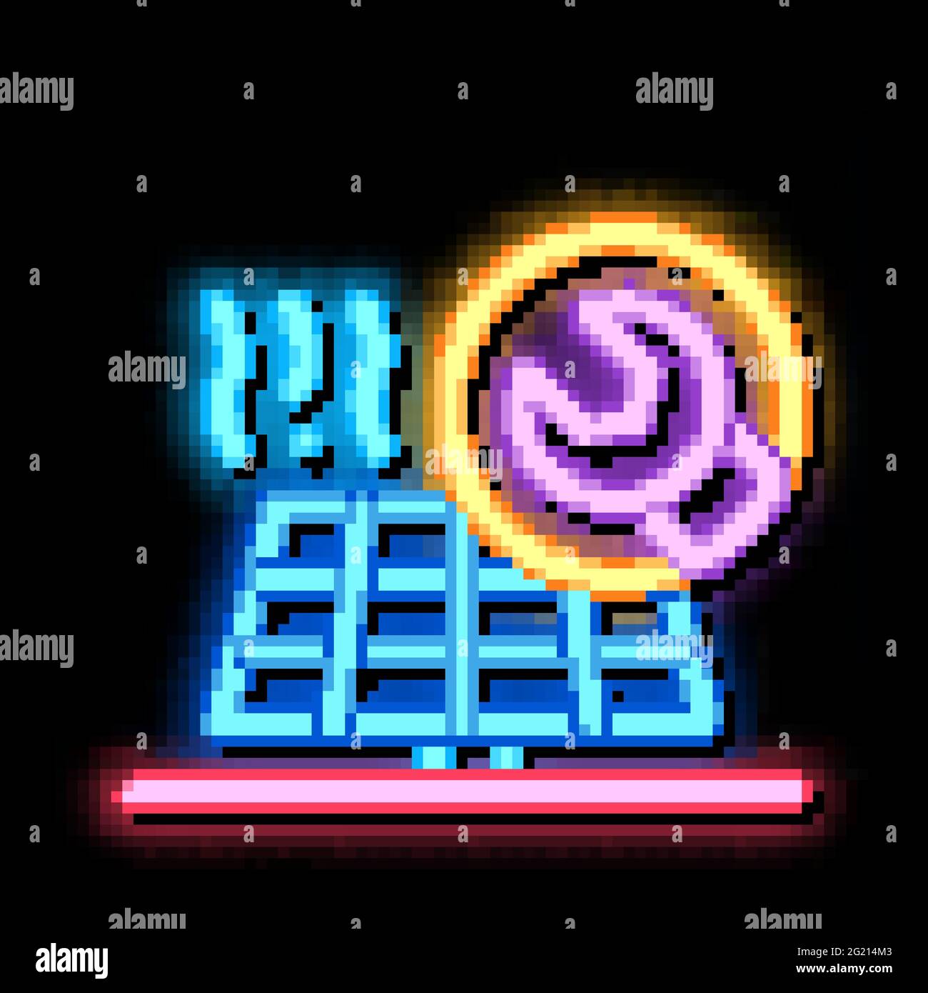 solar repair neon glow icon illustration Stock Vector Image & Art - Alamy