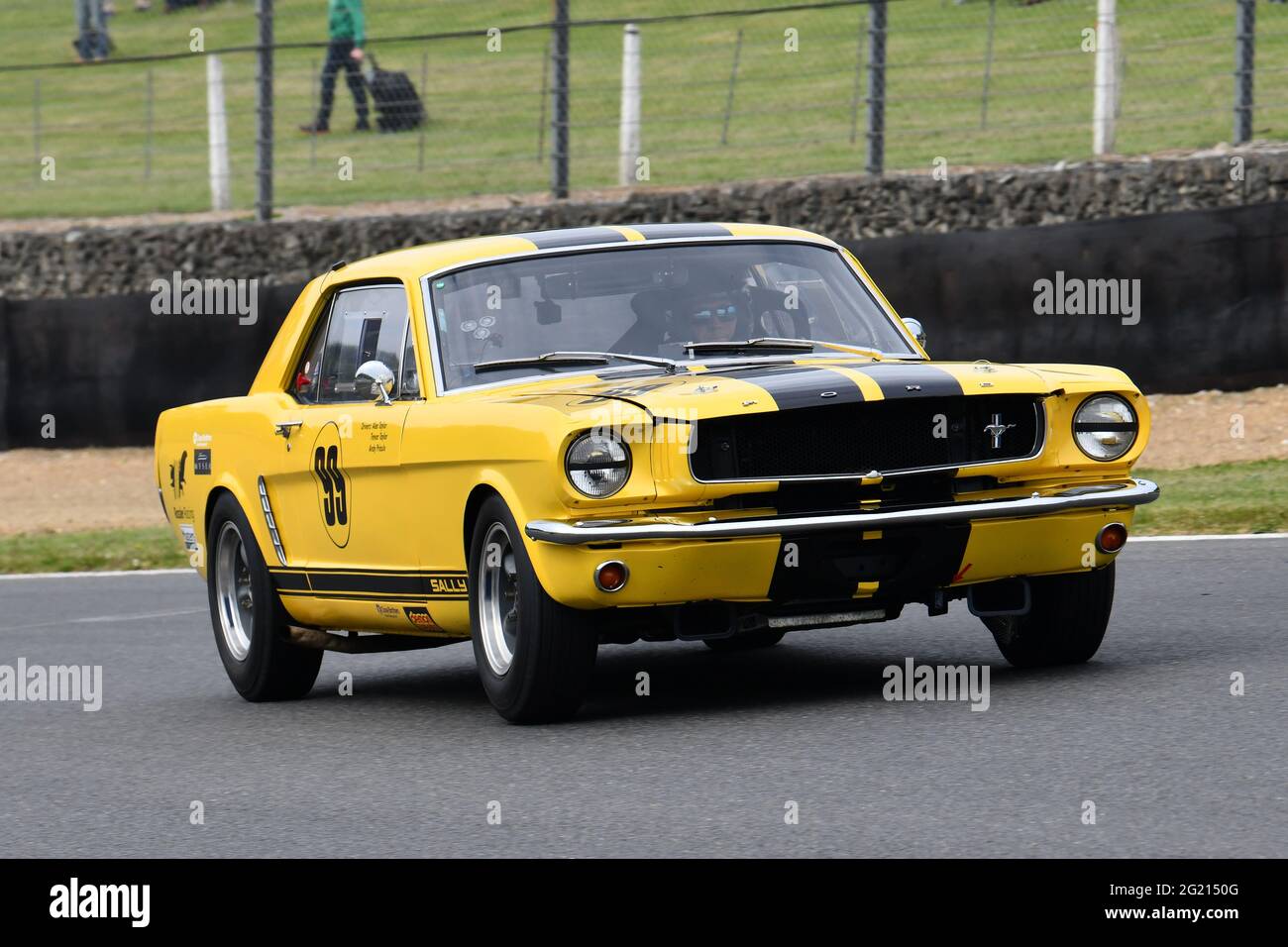 Alex Taylor, Nigel Greensall, Ford Mustang, Masters pre-66 touring cars ...