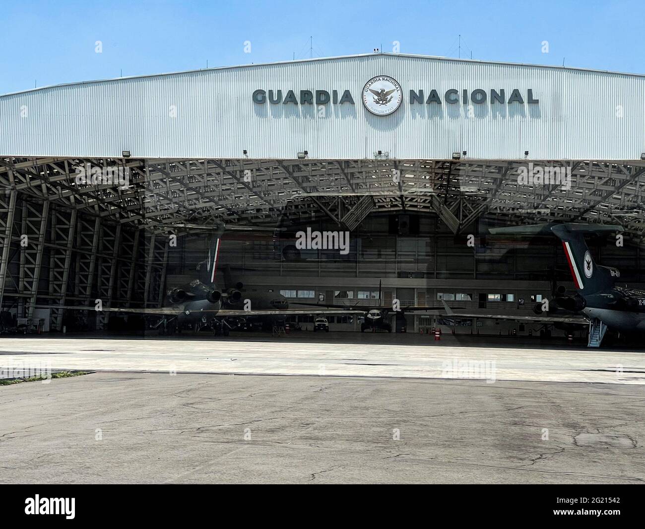 Angar of the National Guard in the Expansion of Terminal II of the ...