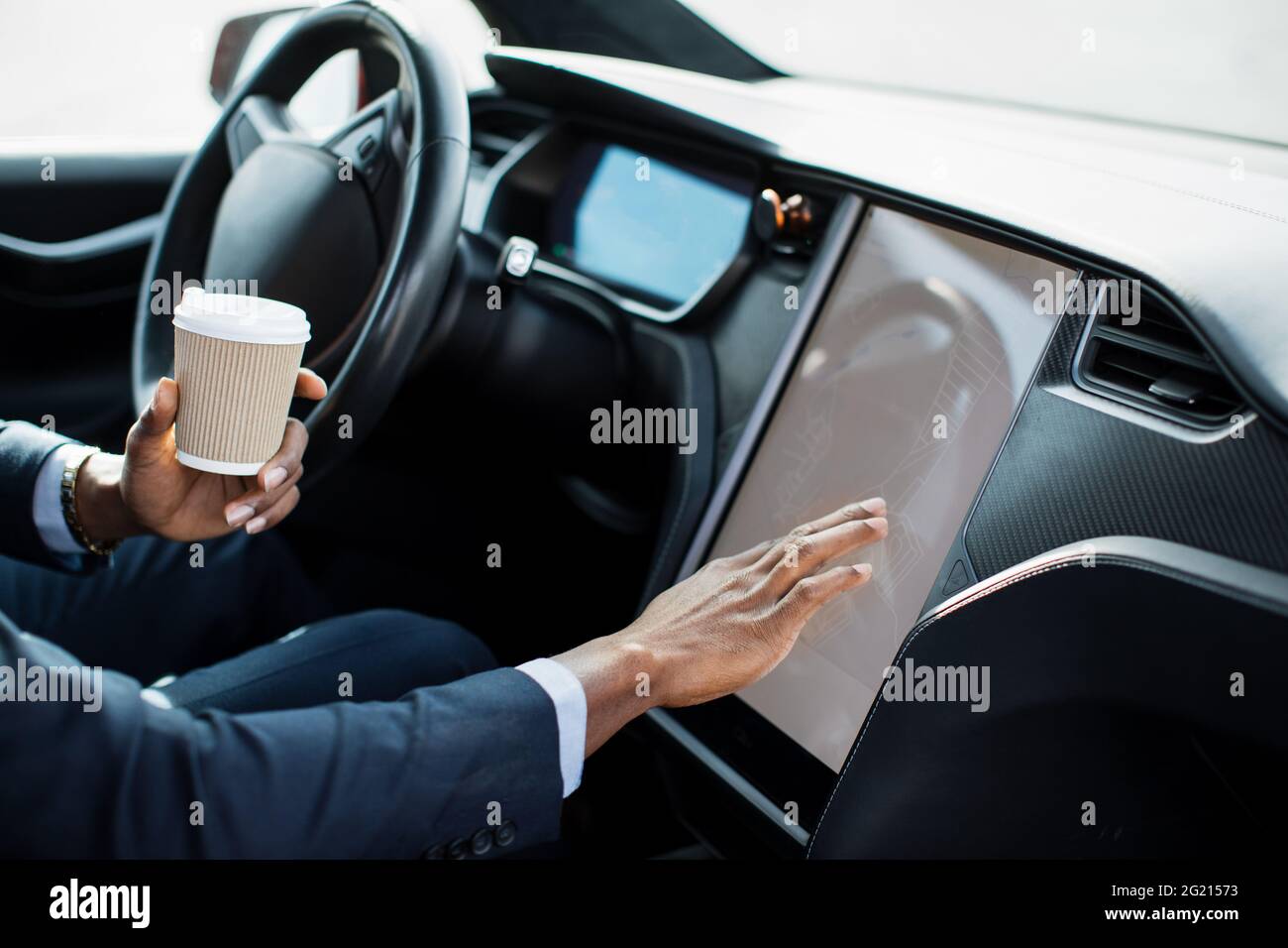 Finger pointing route on map hi-res stock photography and images - Alamy