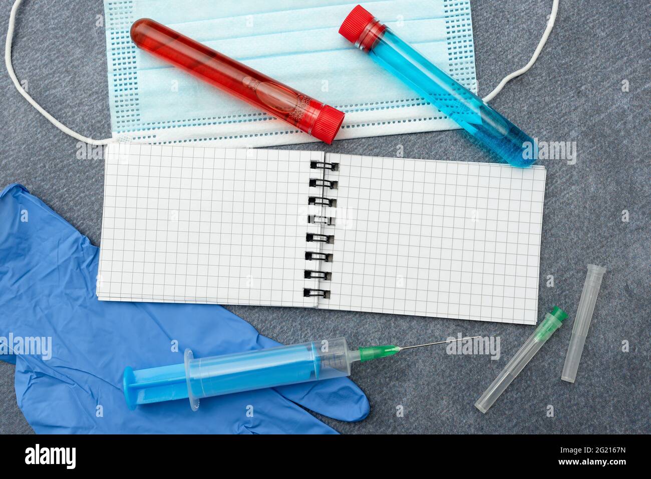 Writing Prescription Medicine Laboratory Testing Analyzing Virus Taking ...