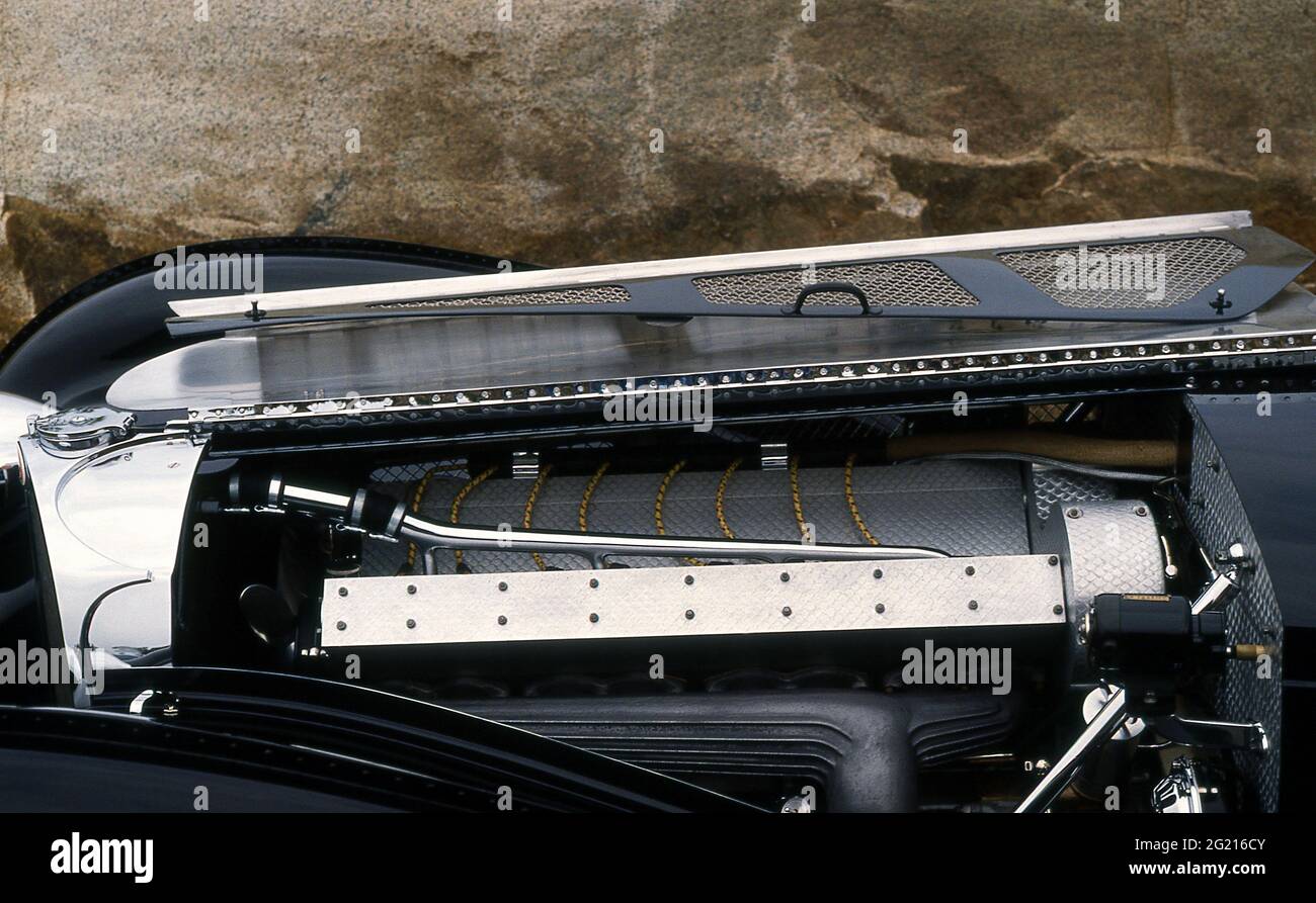 Bugatti Type 57sc Atlantic Engine