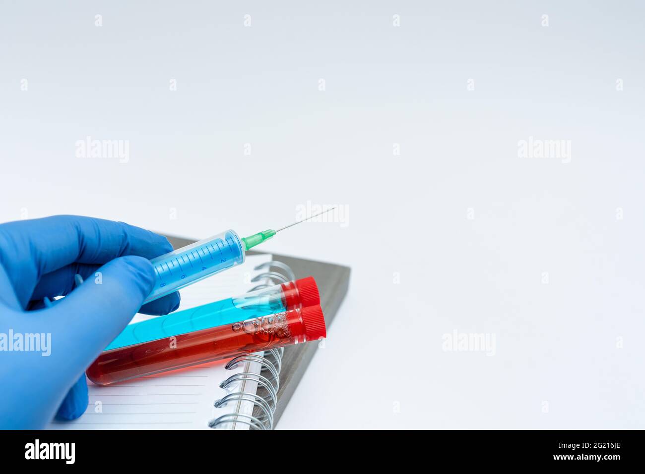 Writing Important Medical Notes Laboratory Testing New Virus Medicine ...