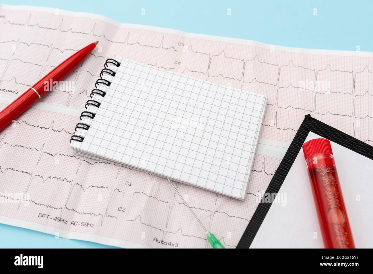 Reading Graph Writing Important Medical Notes Test Result Analysis ...