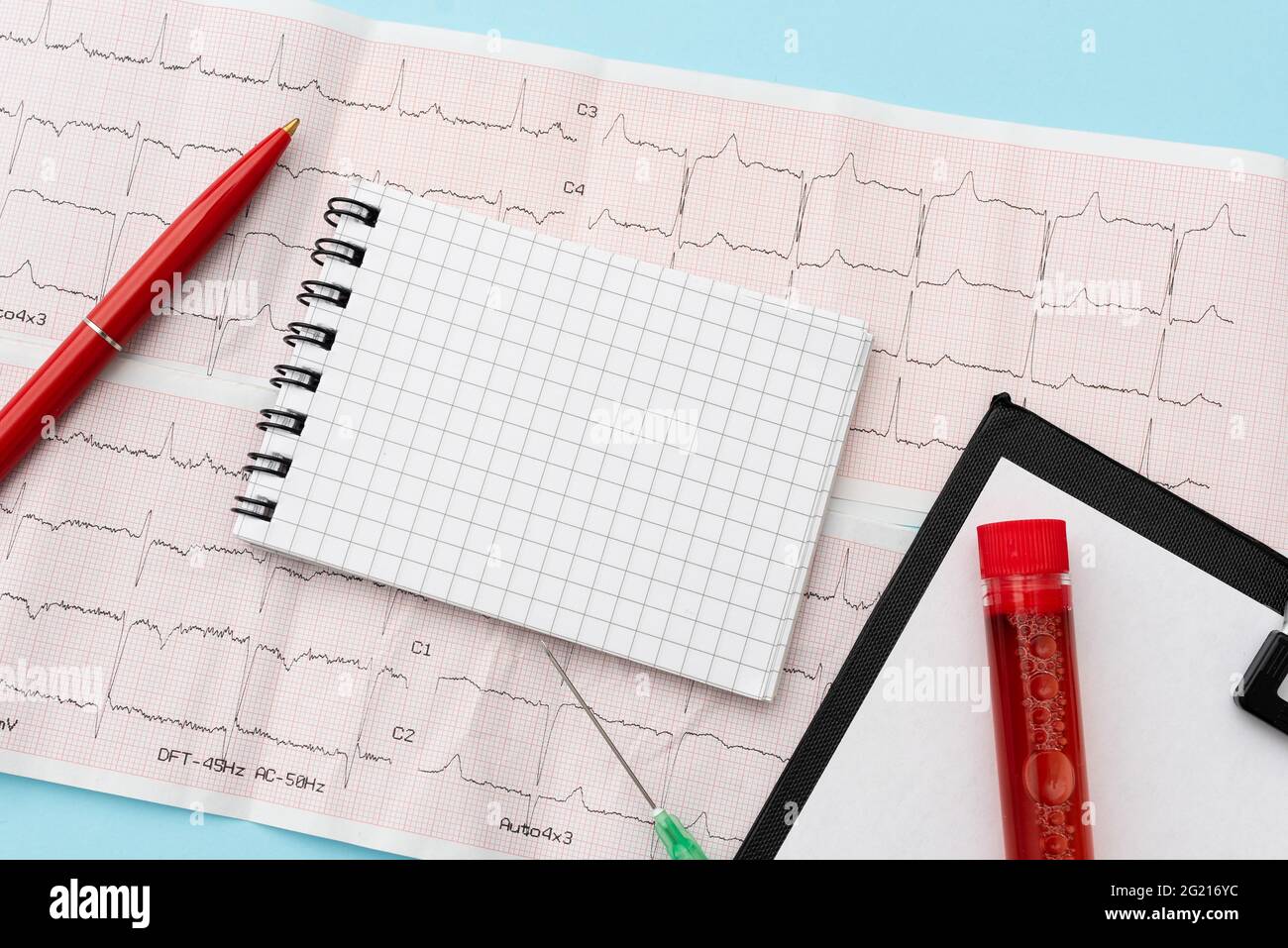 Reading Graph Writing Important Medical Notes Test Result Analysis ...