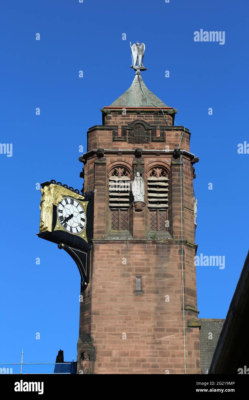 Clocktower, Council House, Earl Street, City centre, Coventry, West ...