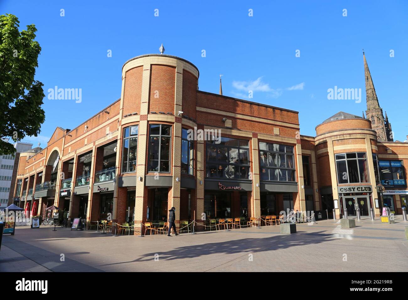 Cathedral Lanes shopping precinct, Broadgate, City centre, Coventry ...