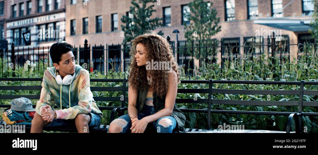 IN THE HEIGHTS, from left: Gregory Diaz IV, Leslie Grace, 2021 ...