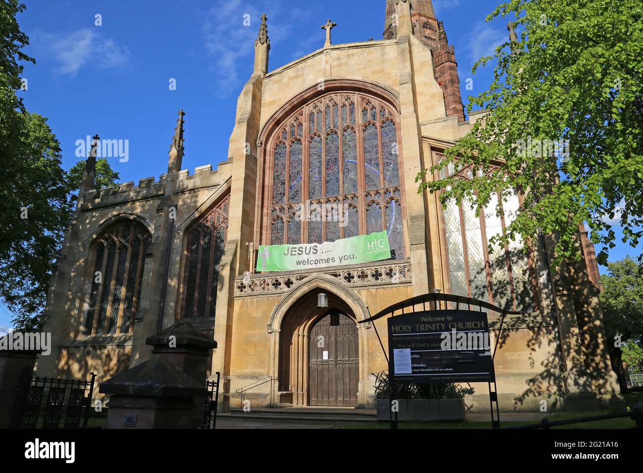 Holy Trinity Church, Priory Row, City centre, Coventry, West Midlands ...