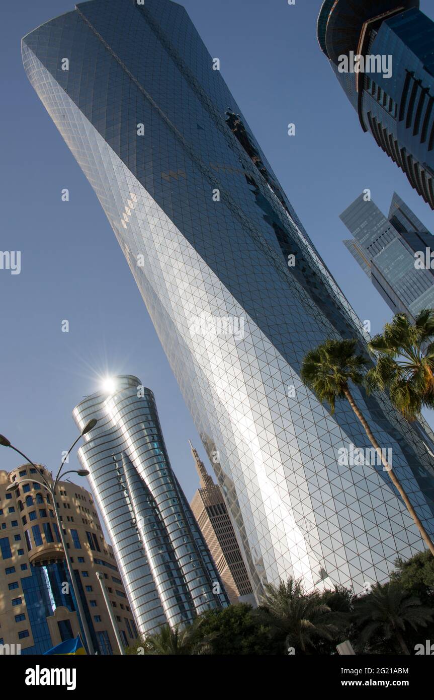 Futuristic skyscrapers in doha hi-res stock photography and images - Alamy