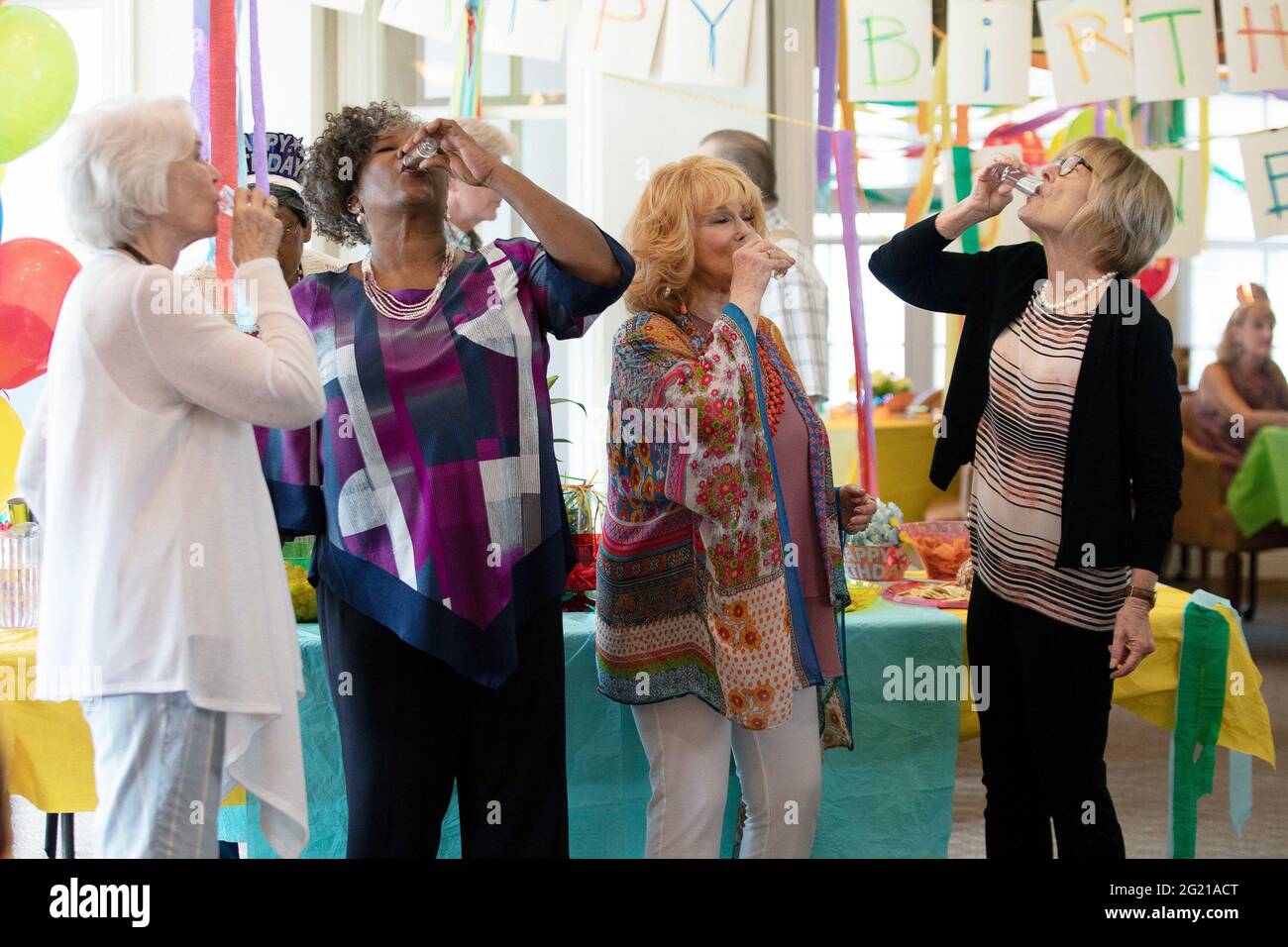 QUEEN BEES, from left: Ellen Burstyn, Loretta Devine, Ann-Margret, Jane ...