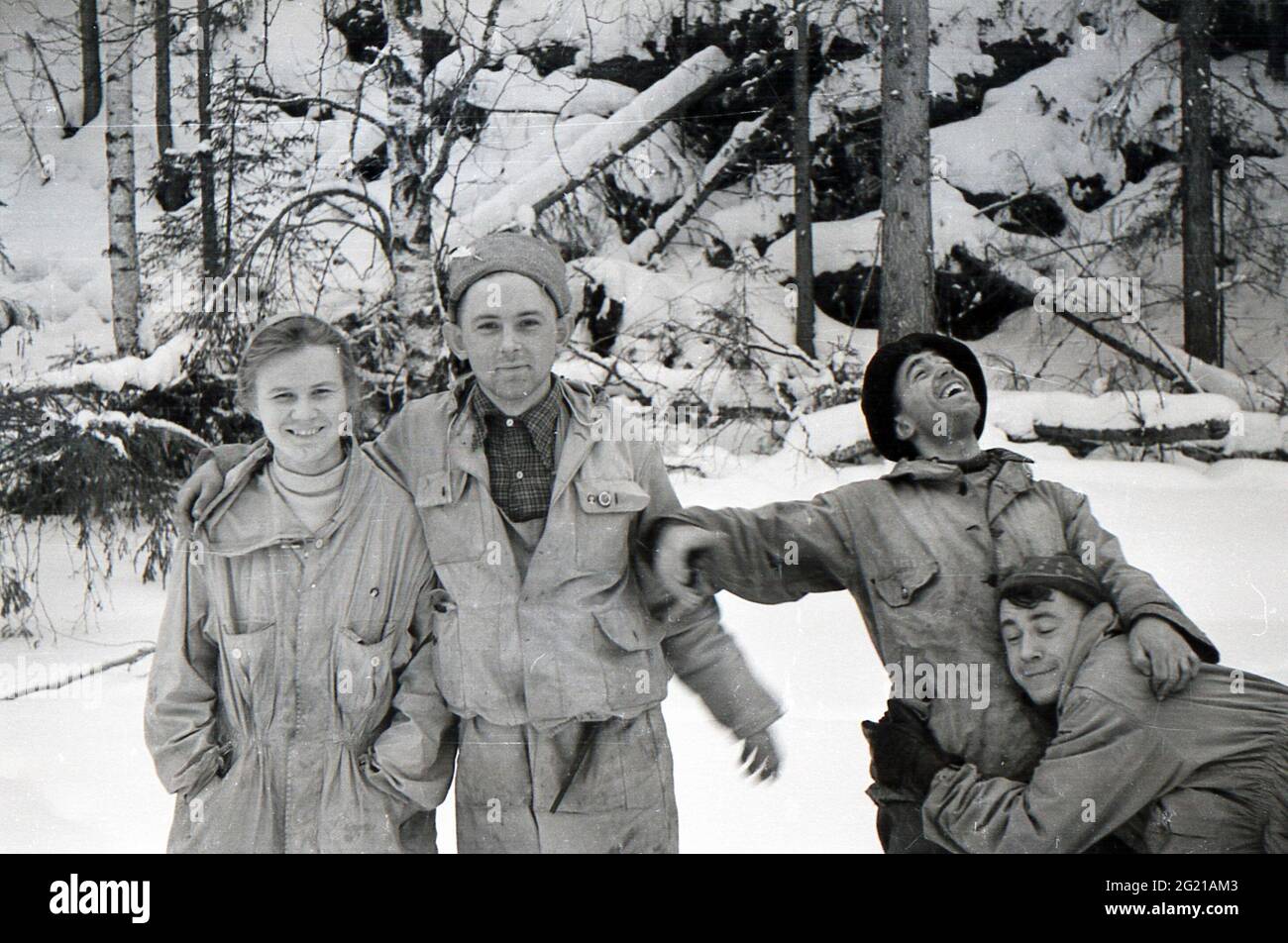 AN UNKNOWN COMPELLING FORCE, Dyatlov group, 1959, 2021. © 1091 Pictures ...