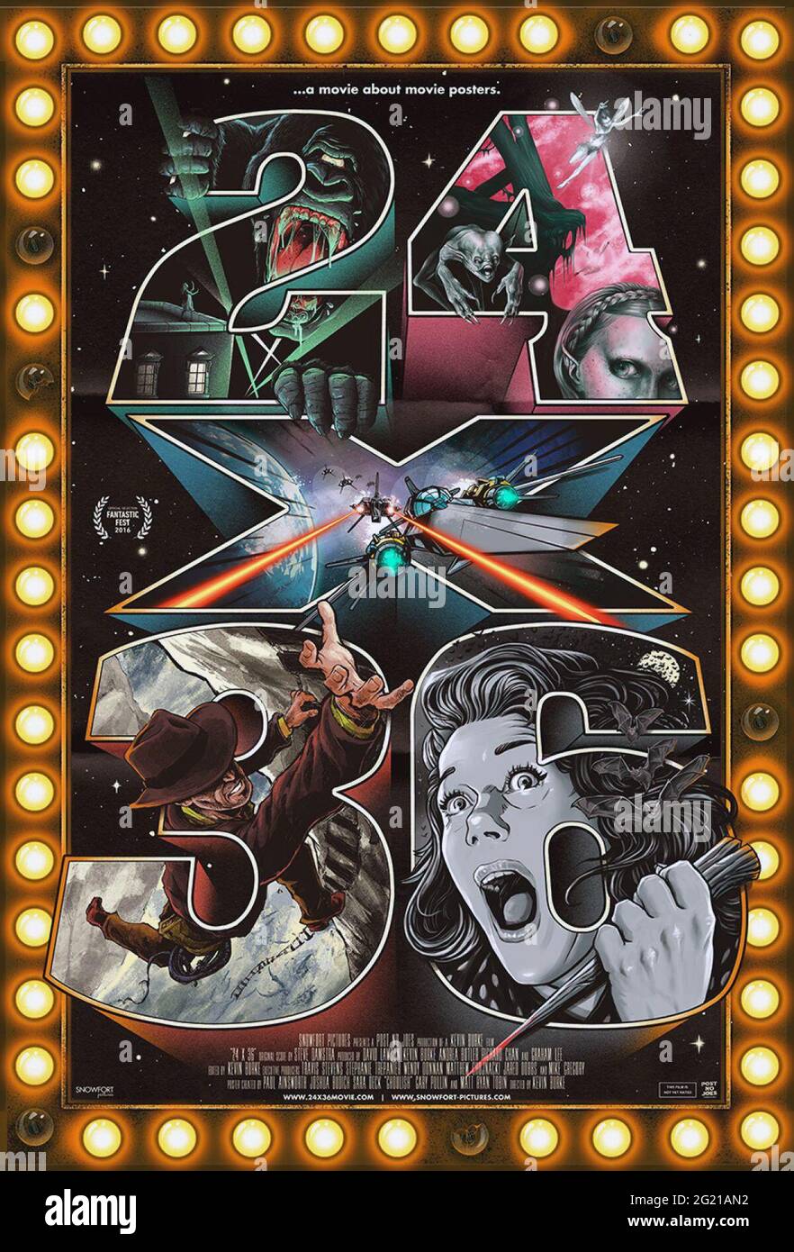 24x36: A MOVIE ABOUT MOVIE POSTERS, poster, 2016. © Periscope Film ...