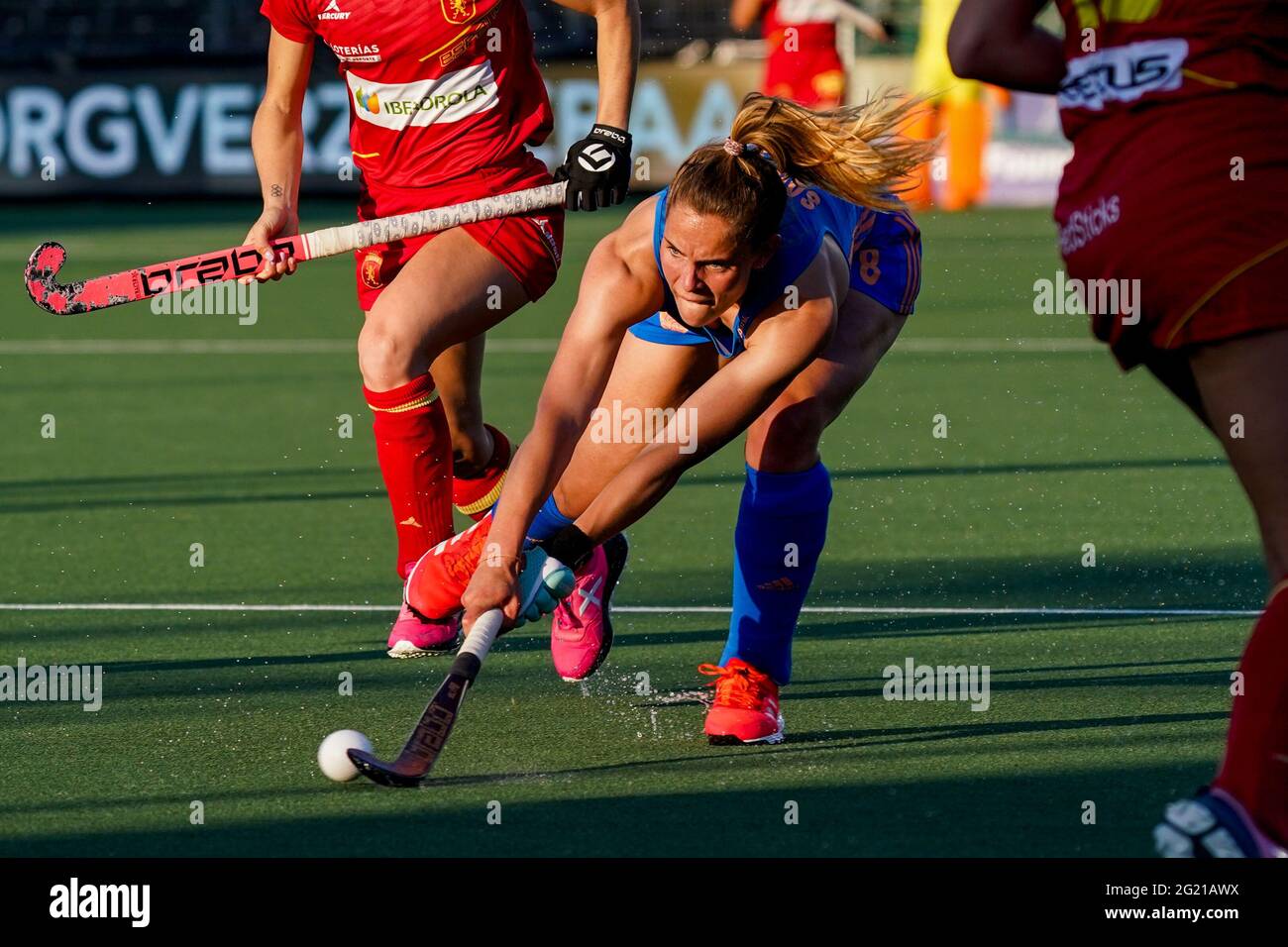 AMSTELVEEN, NETHERLANDS - JUNE 7: Pien Sanders of The Netherlands ...