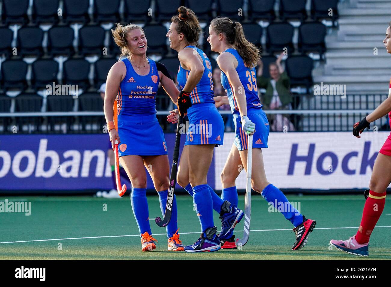 AMSTELVEEN, NETHERLANDS - JUNE 7: Frederique Matla of The Netherlands ...