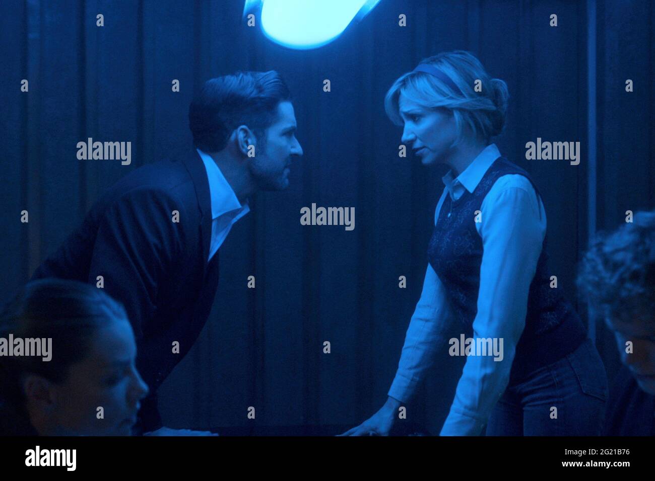 LUCIFER, from left: Tom Ellis, Debbie Gibson, 'Bloody Celestial Karaoke ...