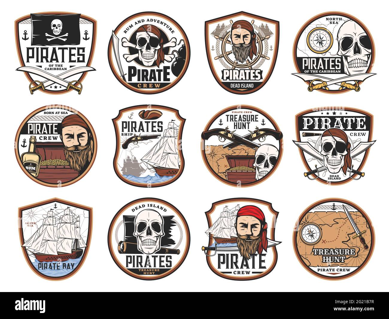 Captains map Stock Vector Images - Alamy