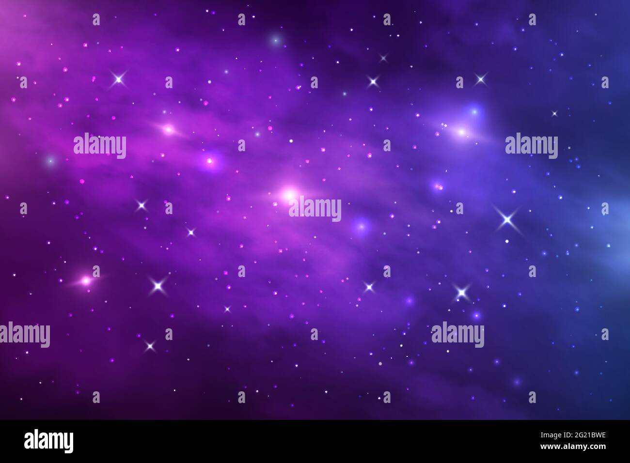 Light Blue Space Galaxy