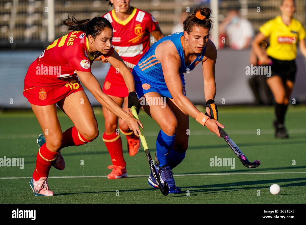 AMSTELVEEN, NETHERLANDS - JUNE 7: Frederique Matla of The Netherlands ...