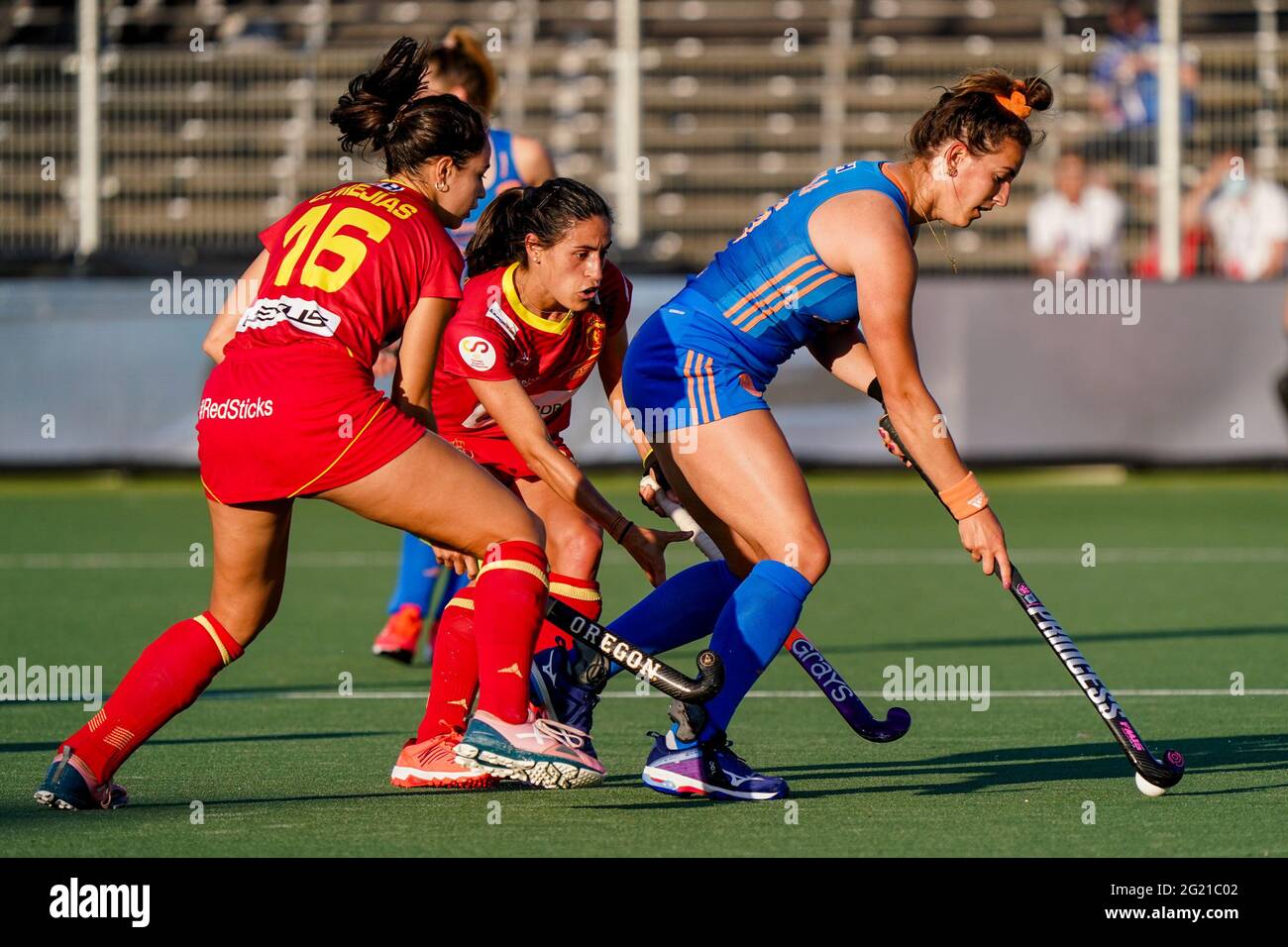 AMSTELVEEN, NETHERLANDS - JUNE 7: Frederique Matla of The Netherlands ...