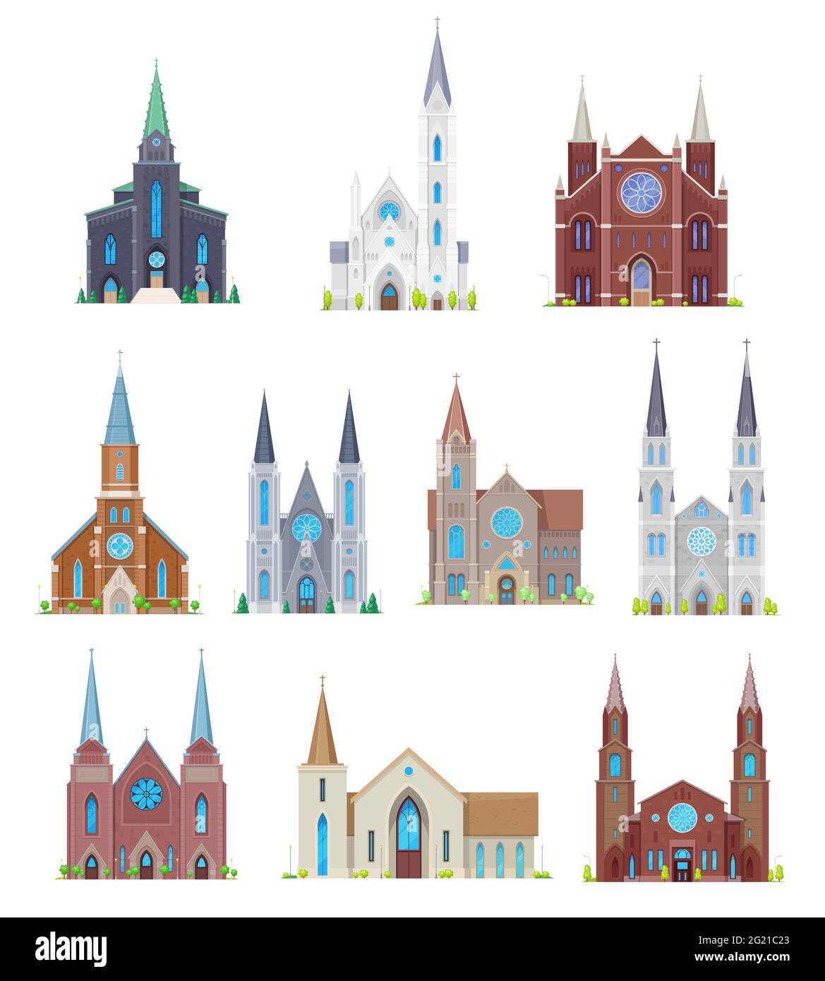 Protestant temples Cut Out Stock Images & Pictures - Alamy