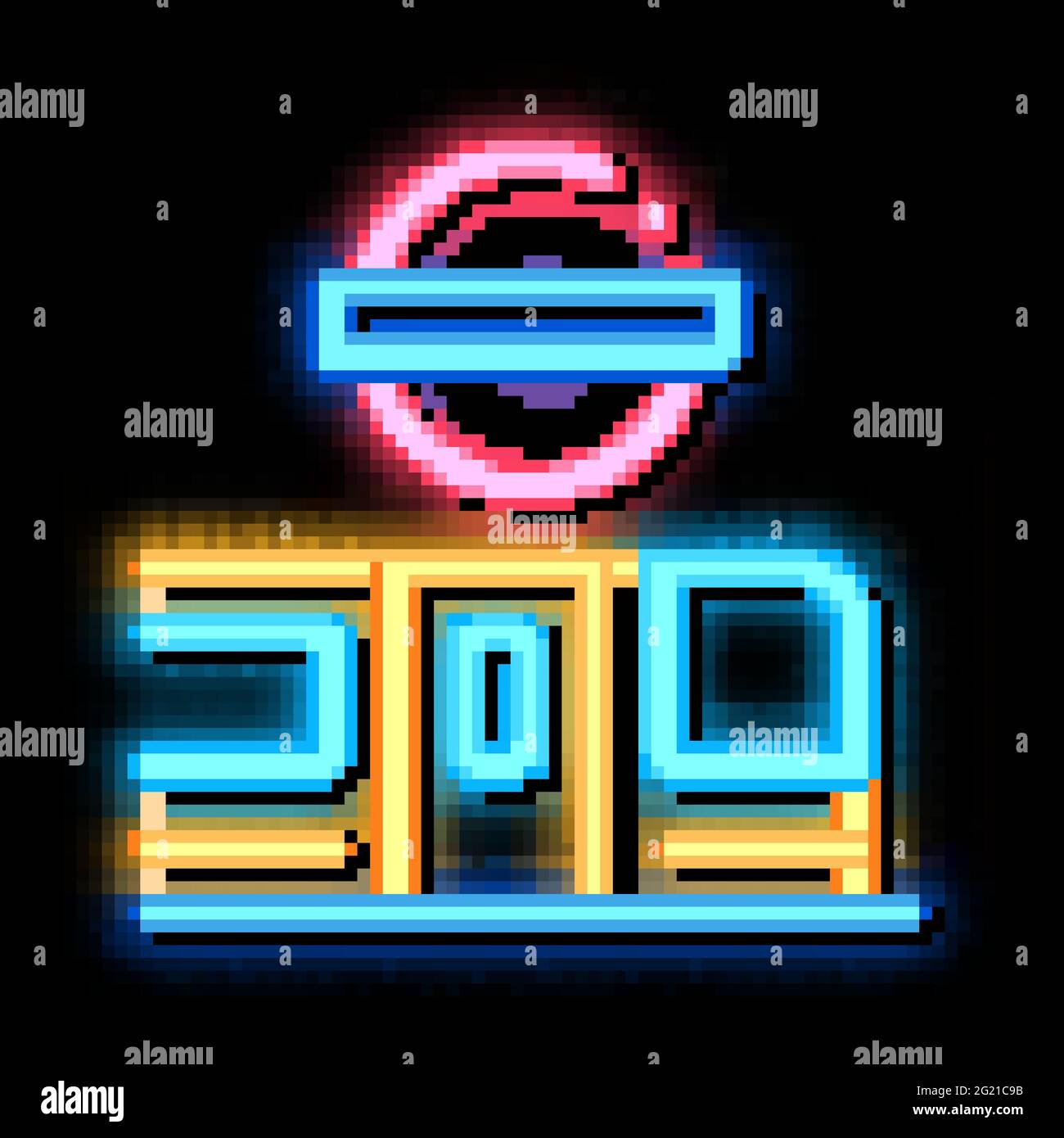 closed metro doors neon glow icon illustration Stock Vector Image & Art ...