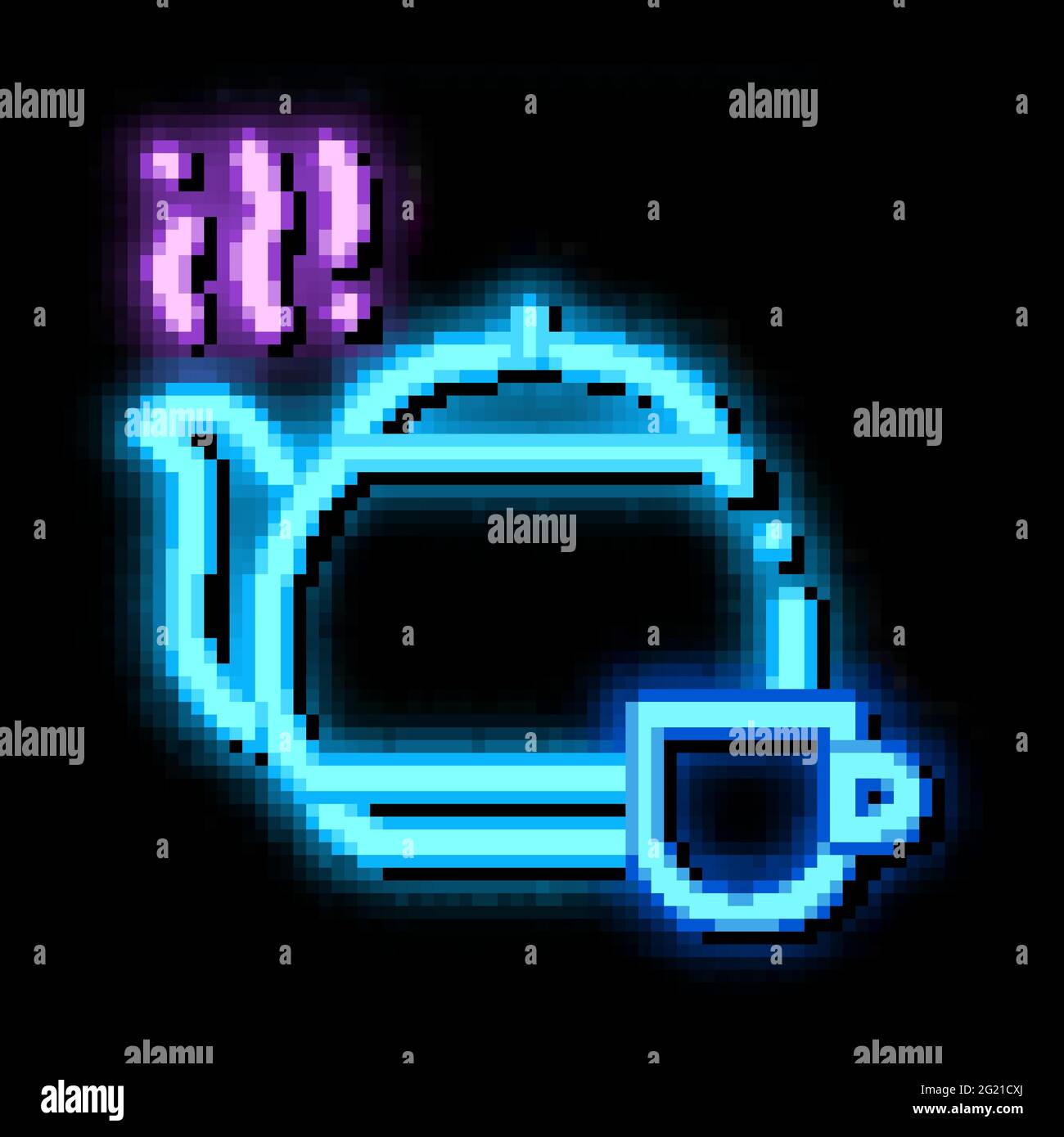 tea teapot neon glow icon illustration Stock Vector Image & Art - Alamy
