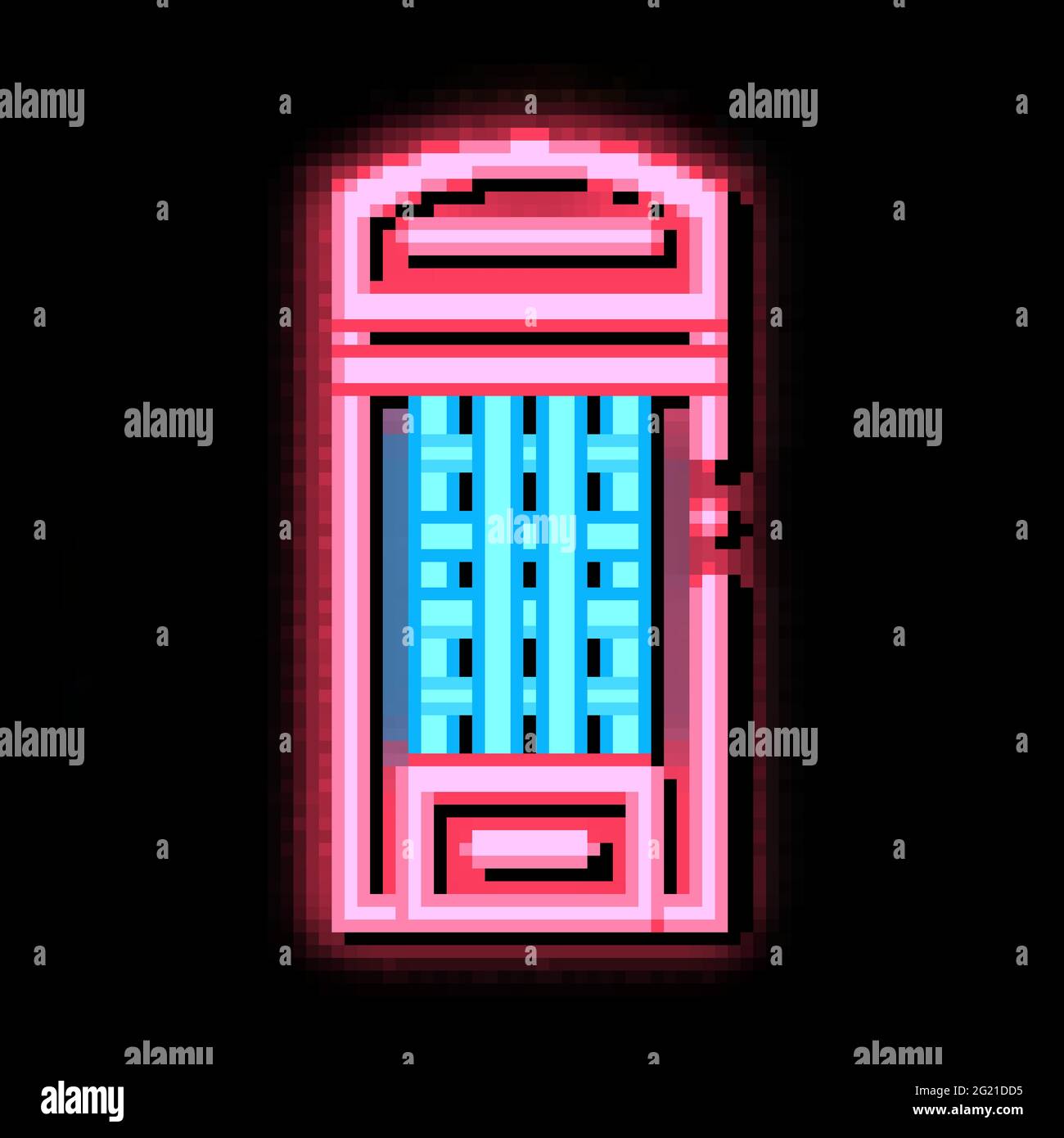 Call Machine Neon Glow Icon Illustration Stock Vector Image And Art Alamy