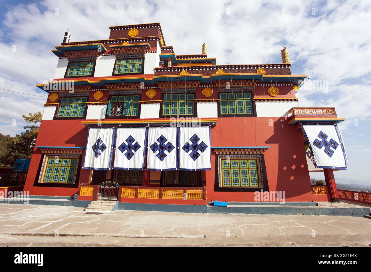 Karma Dubgyot Chhoekhorling Manang Monastery in Pokhara town, Pokhara ...