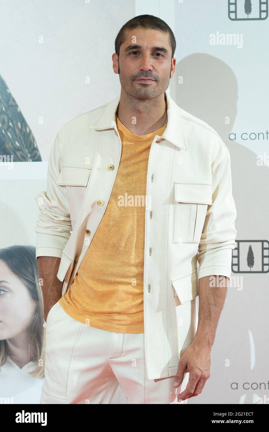 Madrid, Spain. 07th June, 2021. Alex Garcia attends a photocall of the ...