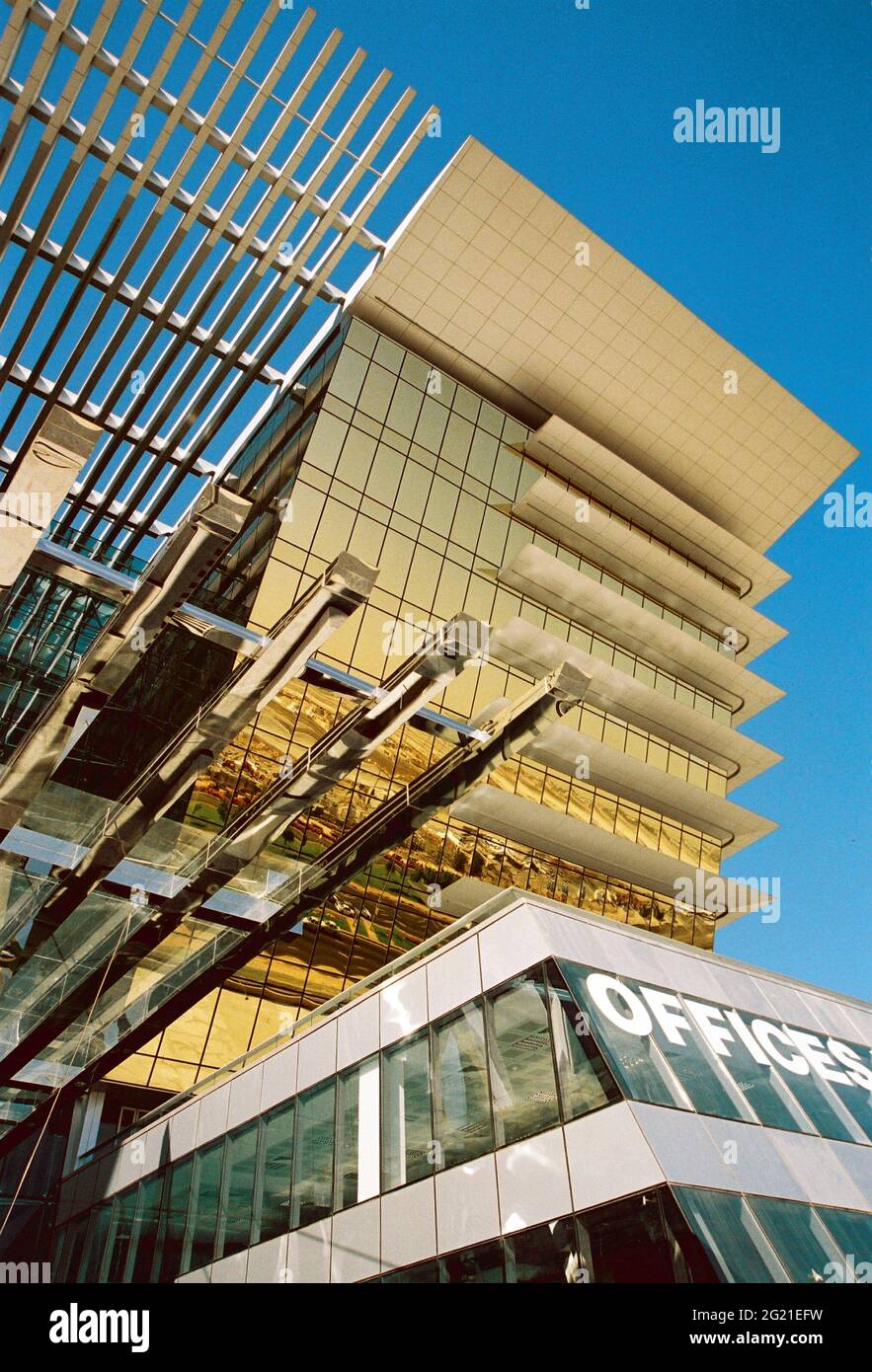 Modern architecture. Glazing Stock Photo - Alamy