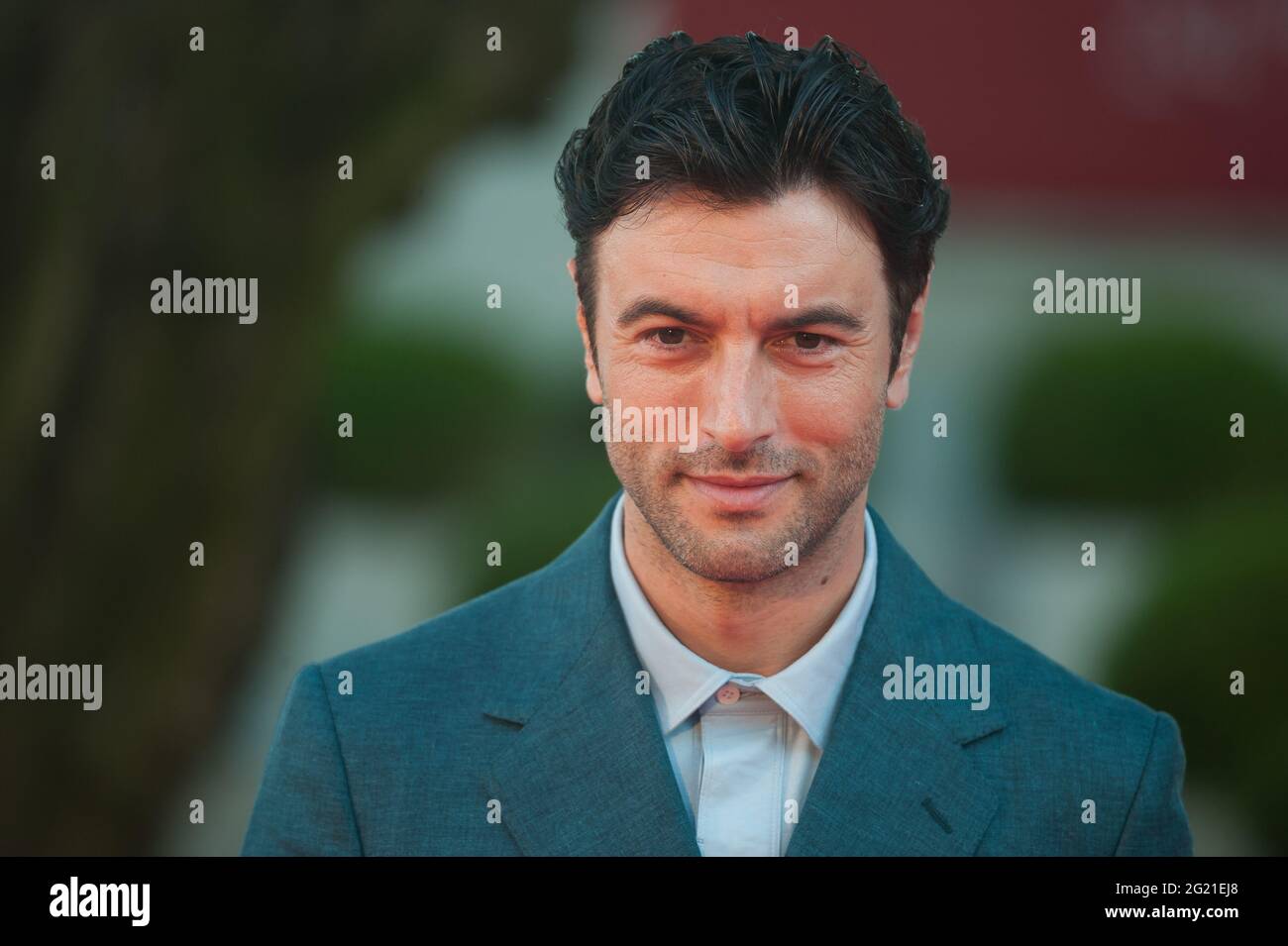 Malaga, Spain. 07th June, 2021. Spanish actor Javier Rey on the red ...
