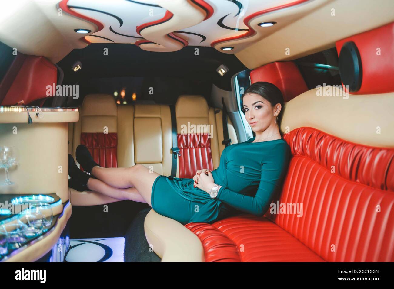 Female limousine rich hi-res stock photography and images - Alamy