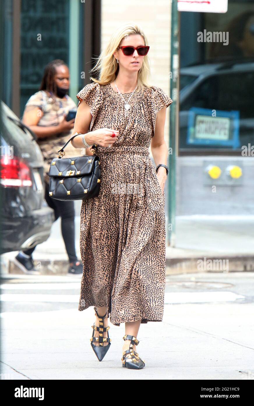 New York, NY, USA. 07th June, 2021. Nicky Hilton Rothschild seen in ...
