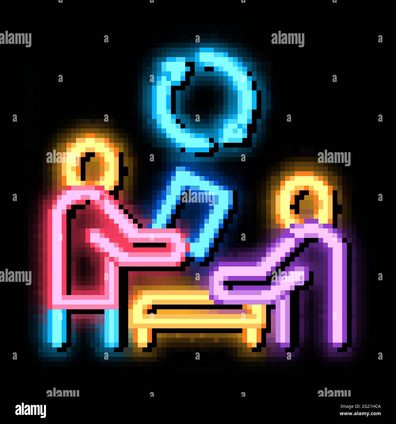 disk formatting neon glow icon illustration Stock Vector Image & Art ...