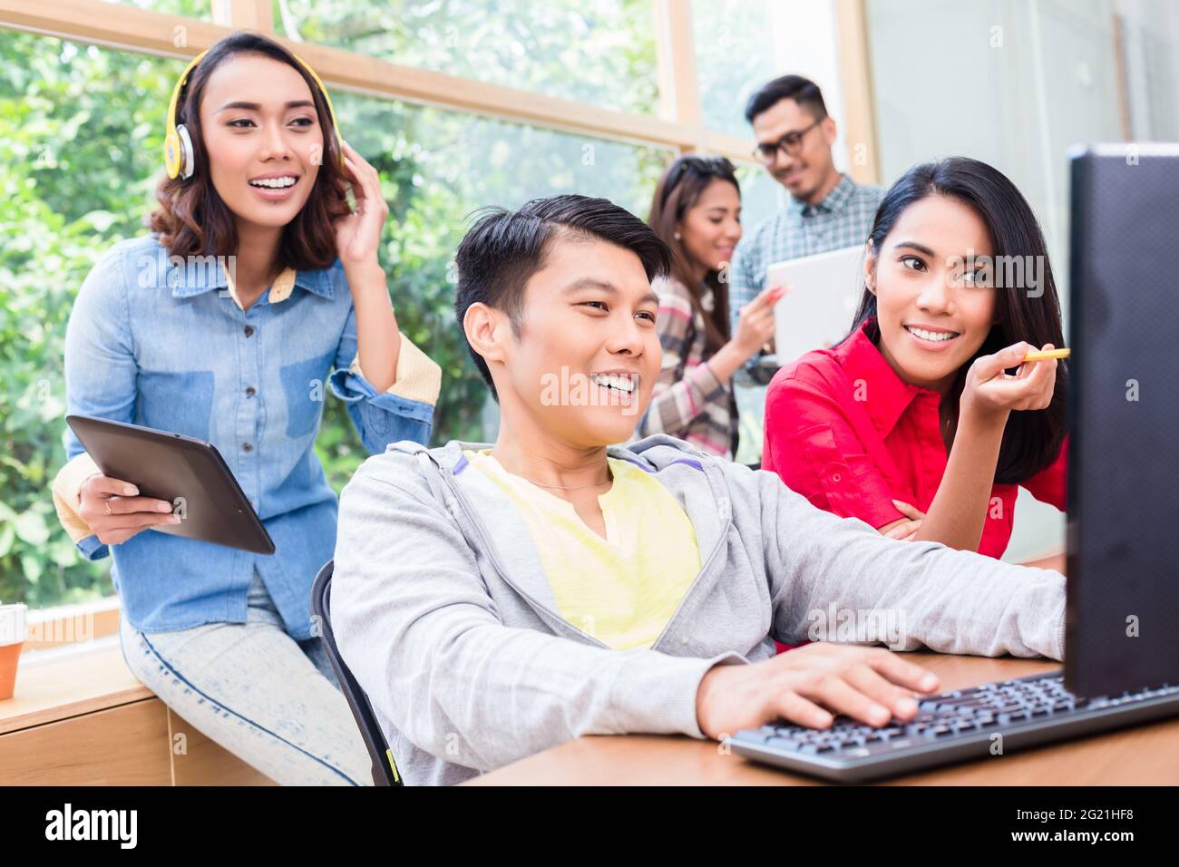 Following the indications hi-res stock photography and images - Alamy