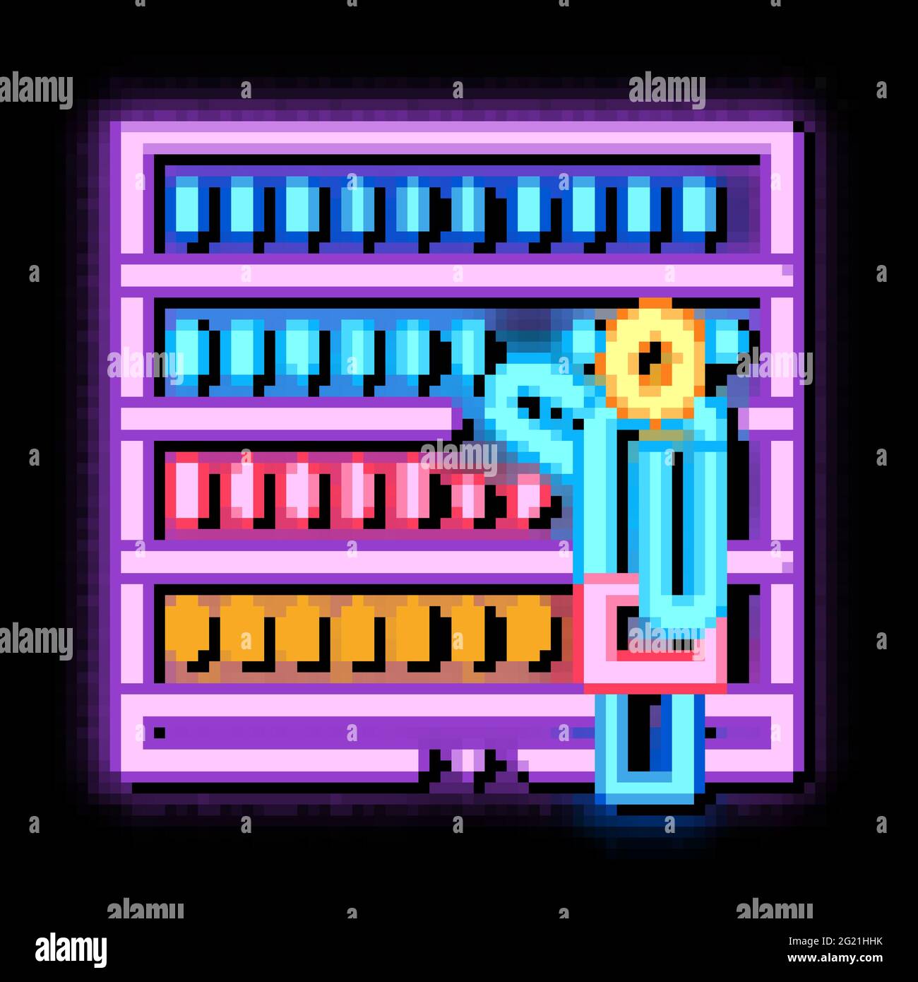 human choice neon glow icon illustration Stock Vector Image & Art - Alamy