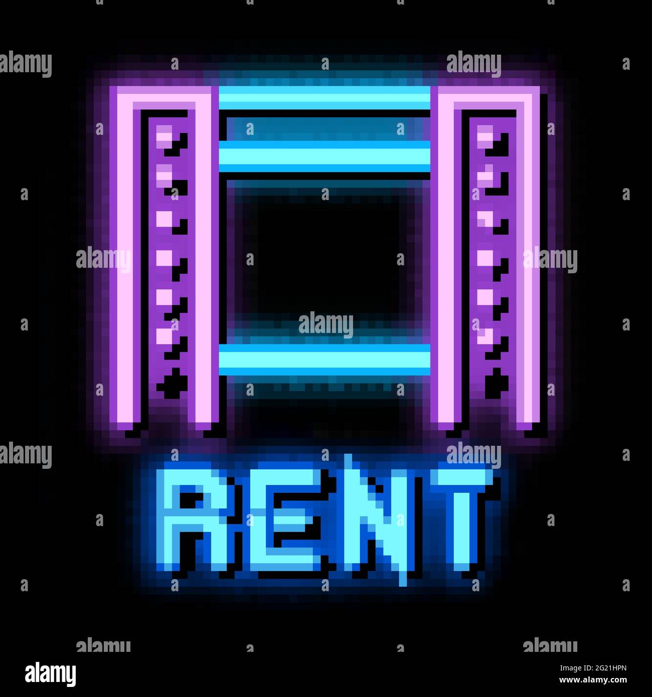 Film rental Stock Vector Images - Alamy