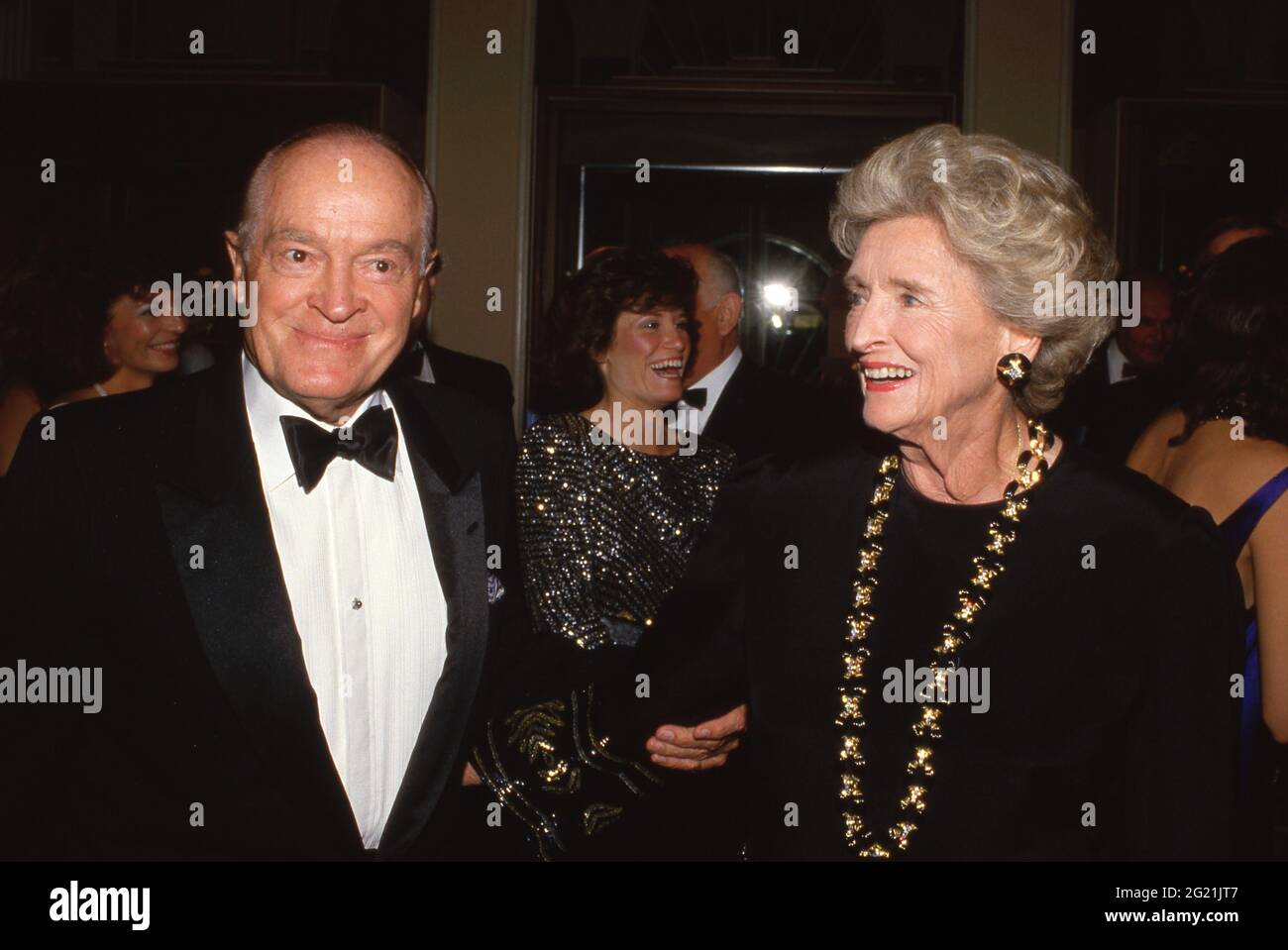 Bob Hope and wife Dolores September 1987. Credit: Ralph Dominguez ...