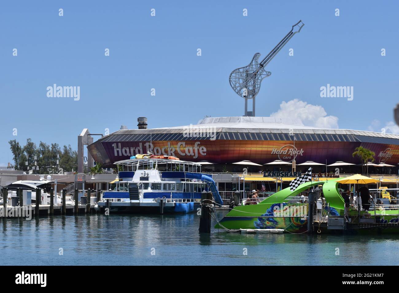 Hard Rock Cafe Miami Florida Stock Photo - Alamy
