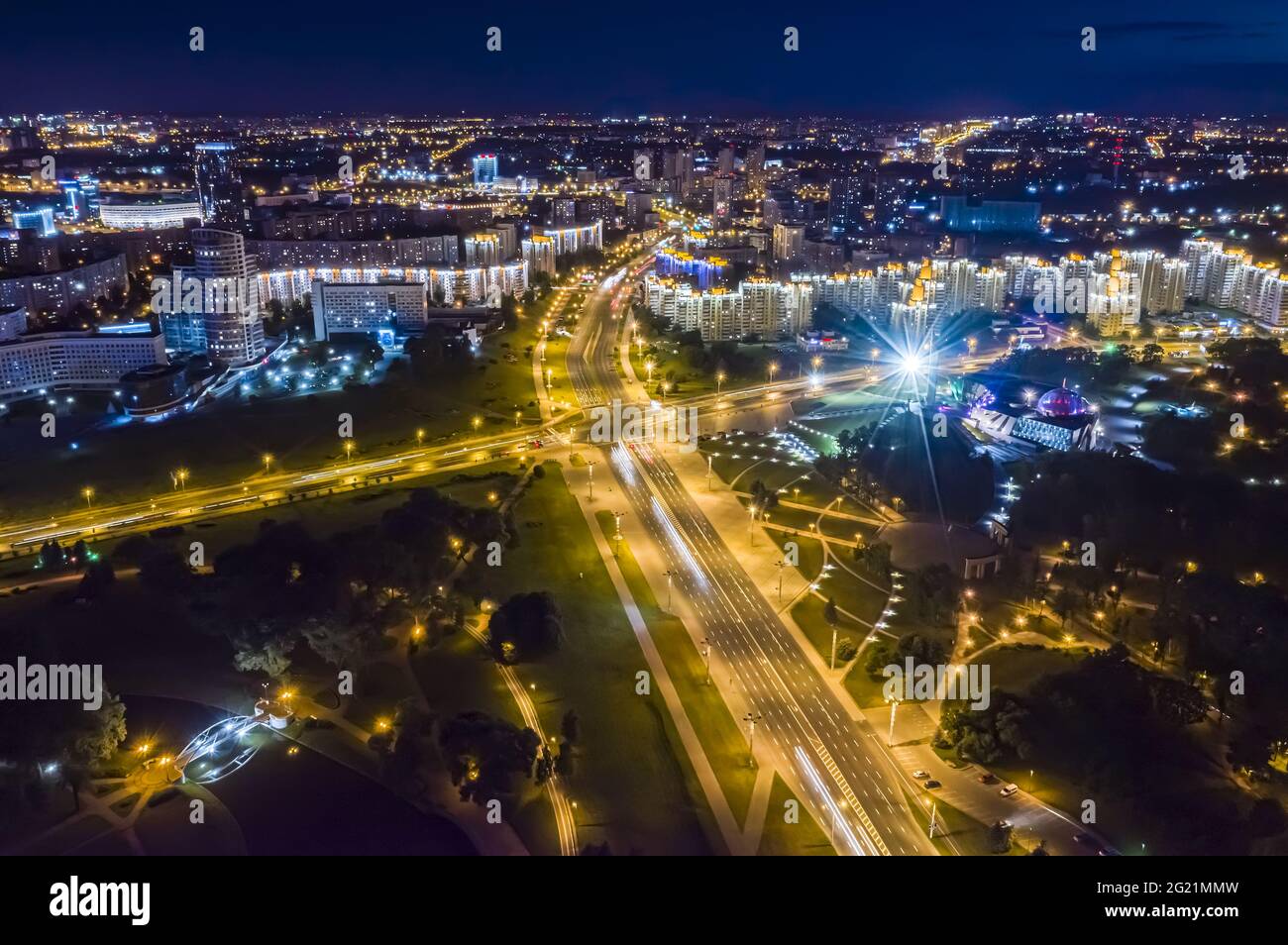 Downtown minsk buildings hi-res stock photography and images - Alamy