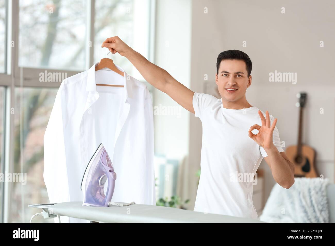 Ironed shirt hi-res stock photography and images - Alamy