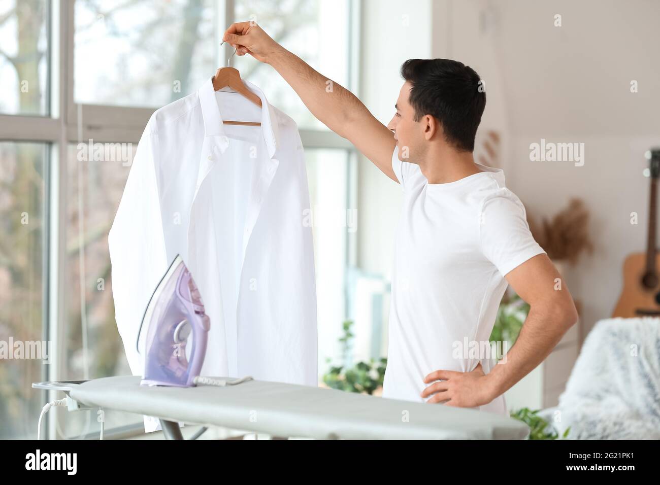 Ironed shirt hi-res stock photography and images - Alamy