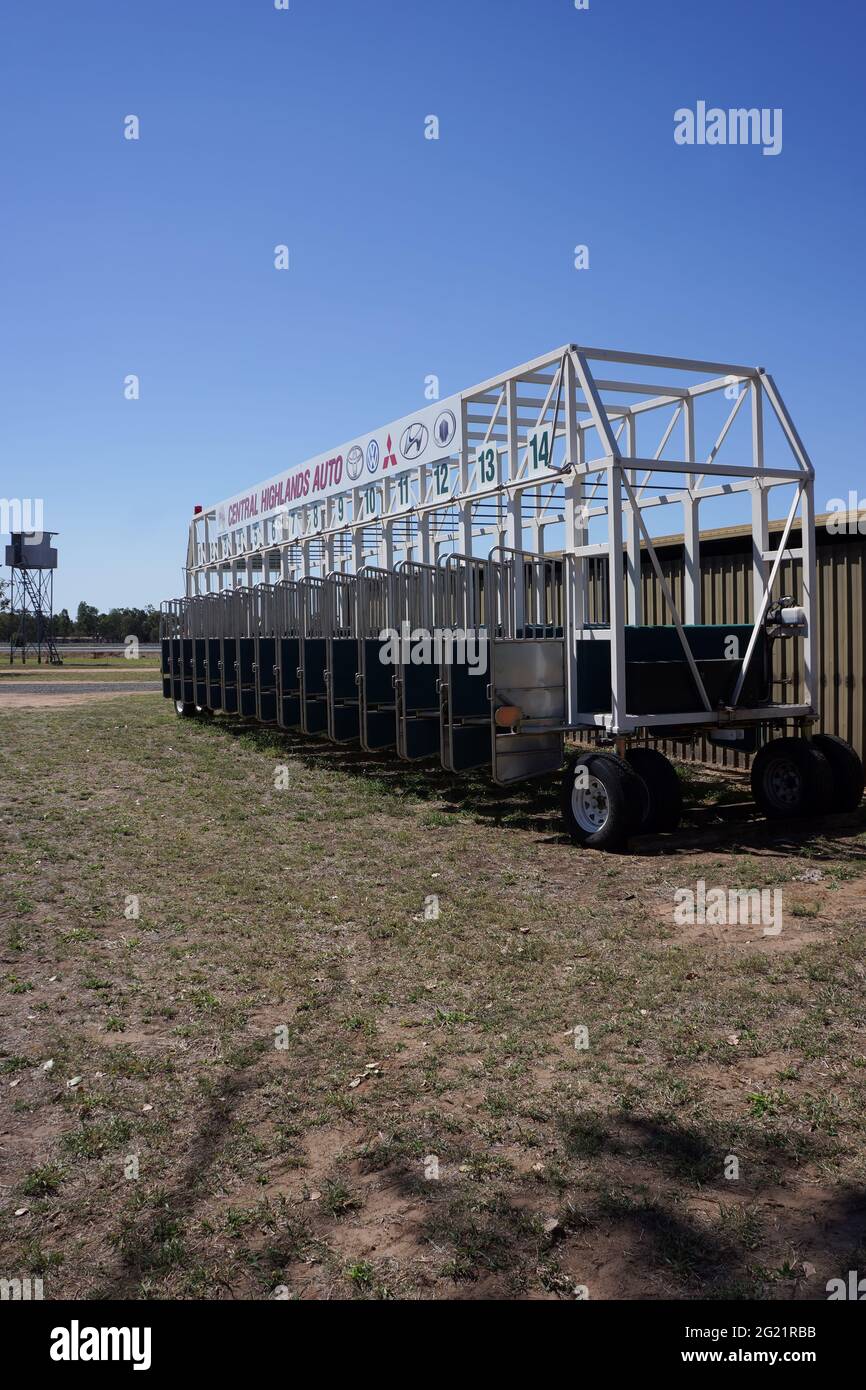 Starting Gates High Resolution Stock Photography and Images - Alamy